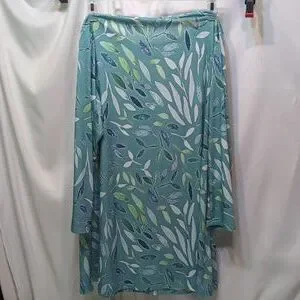 lily by firmiana | Dresses | Lily By Firmania White And Green Leaf ...